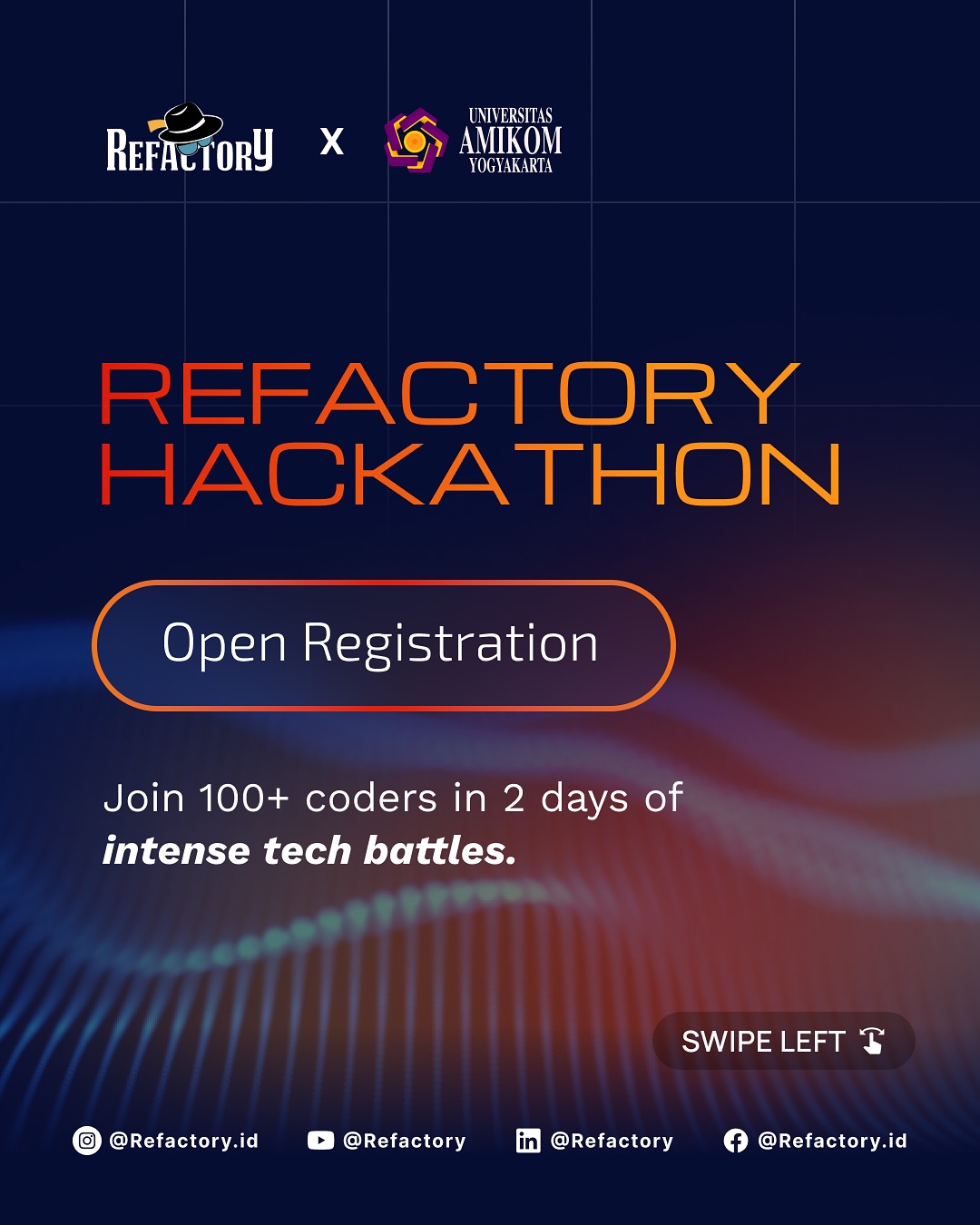 Refactory Hackathon 2025 X Amikom Yogyakarta, Total Hadiah Rp 20 Juta ...